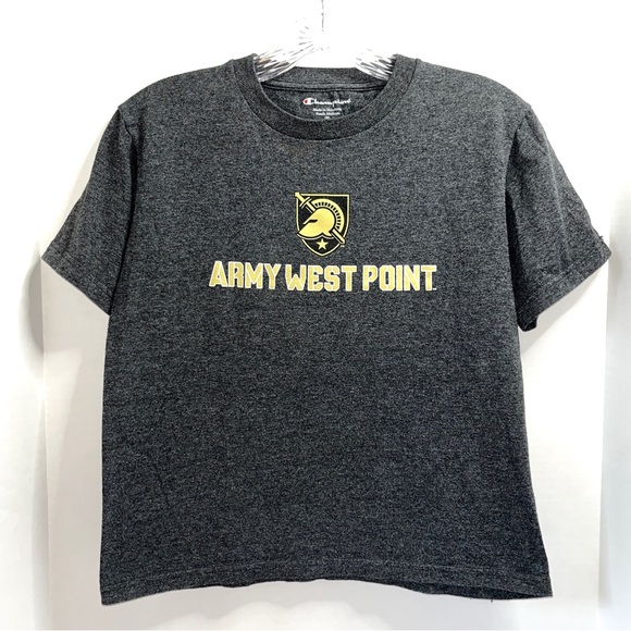 Champion | Shirts & Tops | Army West Point Tshirt Dark Gray With Yellow ...